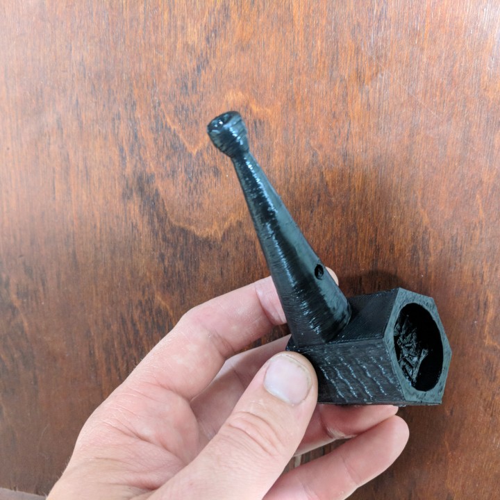 3D Printable Sneaky Bubble Pipe #Tinkerfun #Tinkercad by Brandon Langdon