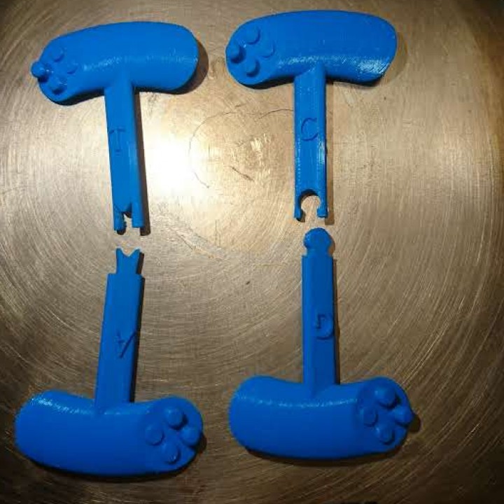 3D Printable 3DNA Structure Model/Puzzle by Colton Hunt