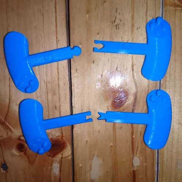 3D Printable 3DNA Structure Model/Puzzle by Colton Hunt
