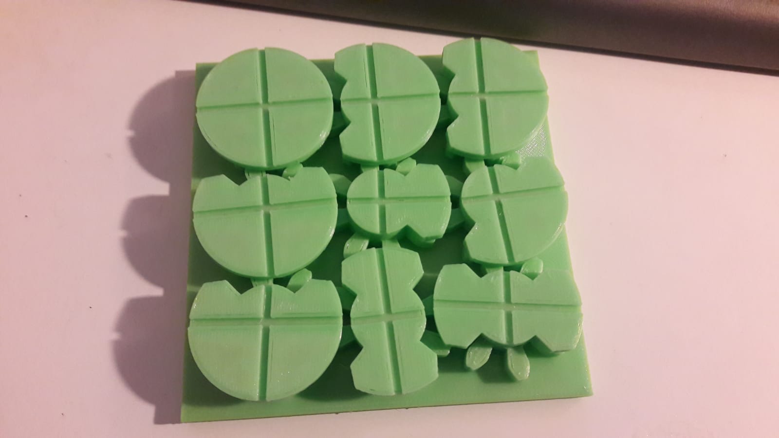3D Printable GearBlock puzzle by qwaffles