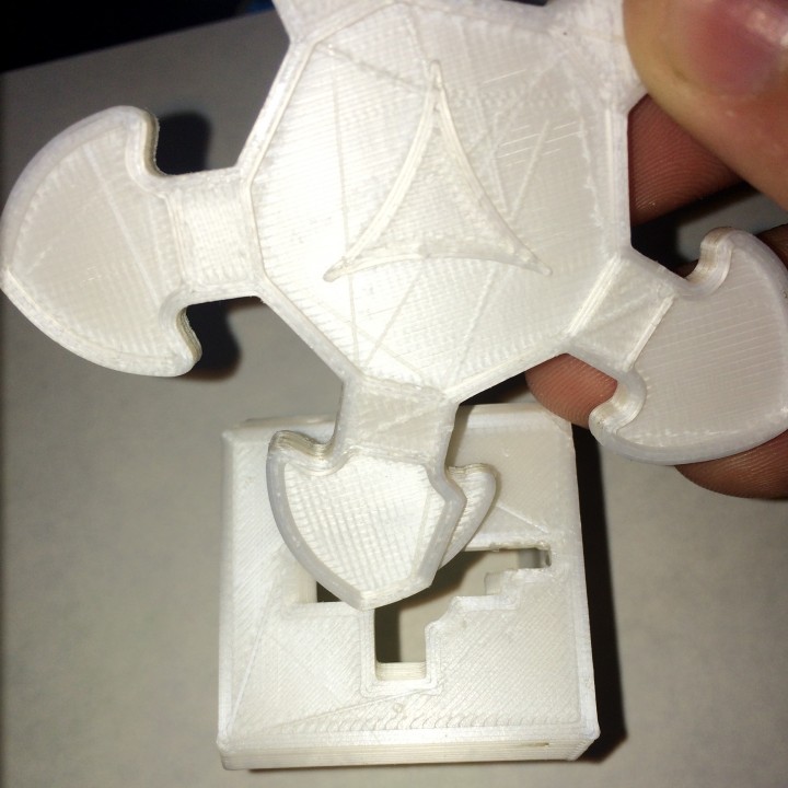 3D Printable Box and Key Puzzle by Greg