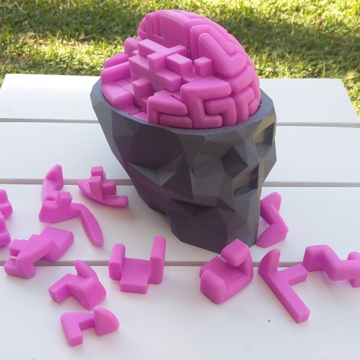 3D Print of Dr. Brain Breaker by Velocity3D