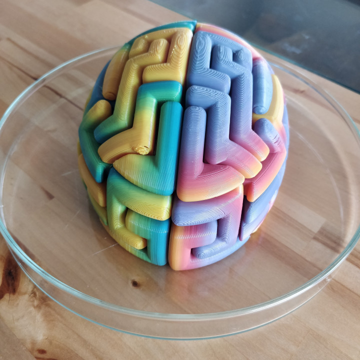 3D Print of Dr. Brain Breaker by GregoireBertagnolio