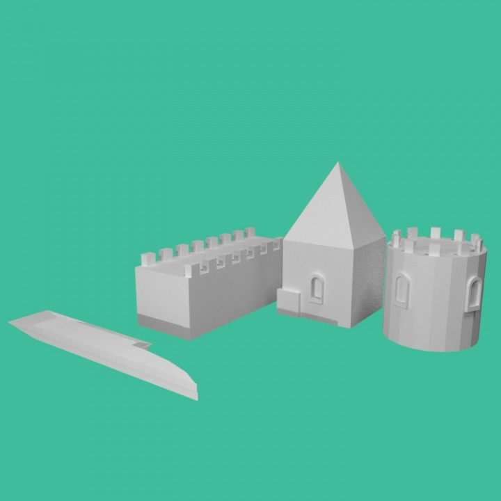 3D Printable Sand Castle by benjamin reynolds