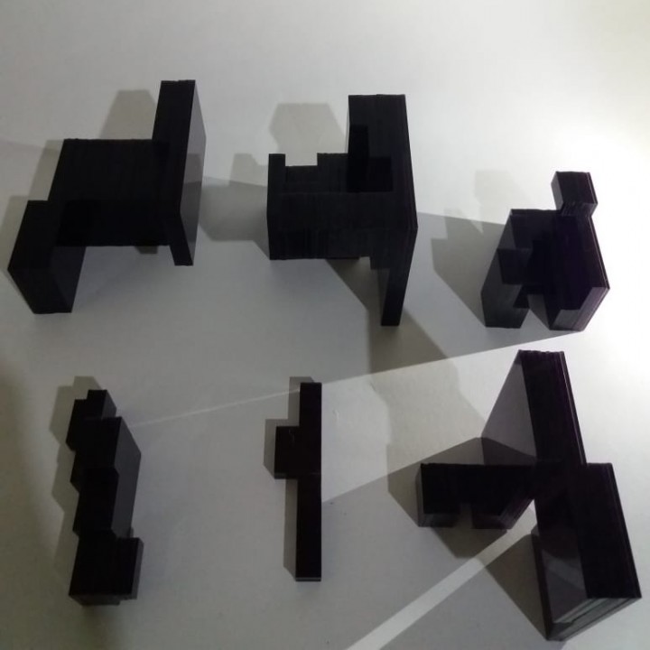 3D Printable Magic cube by matias javier espinoza