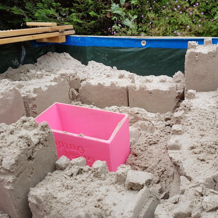 3D Printable Modular Sand Castle Molds by Robert Keuken
