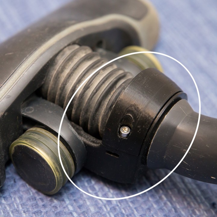 3D Printable Electrolux vacuum cleaner nozzle spare part by Arto Isotalo