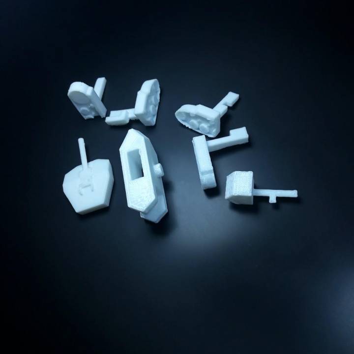 3D Printable Tank Puzzle by Virgil