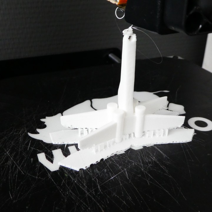 3D Printable X-wing keychain by Matthys West