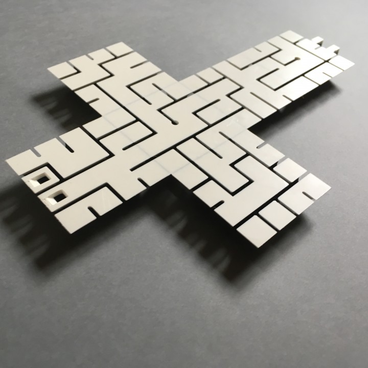 3D Printable 3d Maze by Kristaps