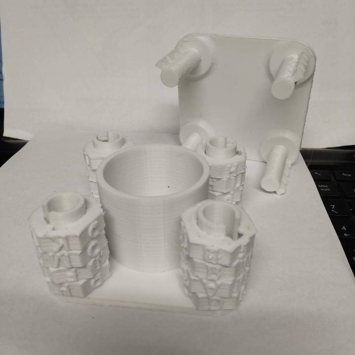 3D Printable The Ultimate Cryptex Puzzle Box by BobbyC