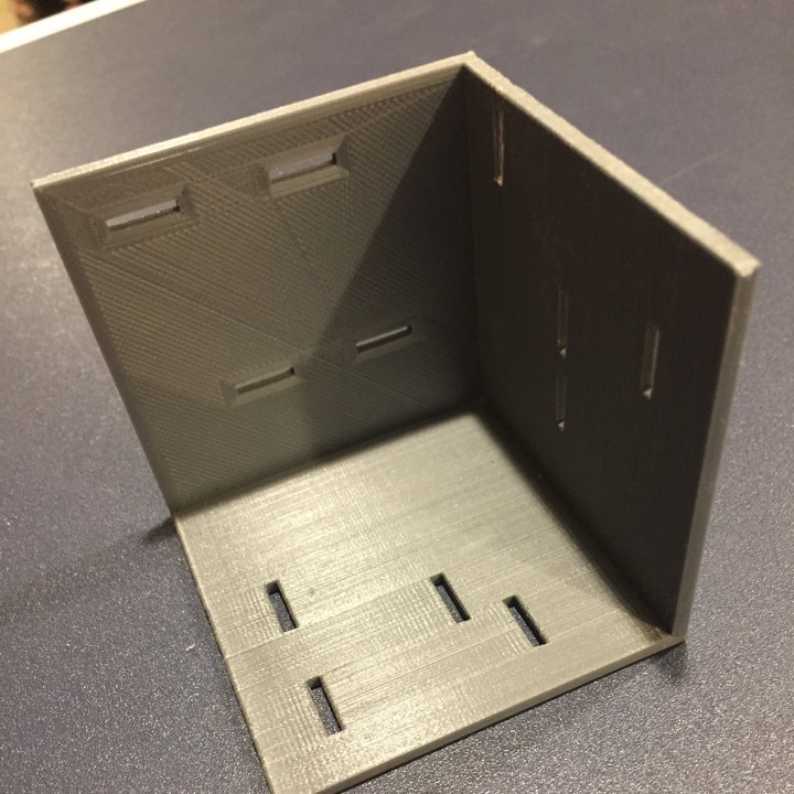 3D Printable Cube slot puzzle by James Karls