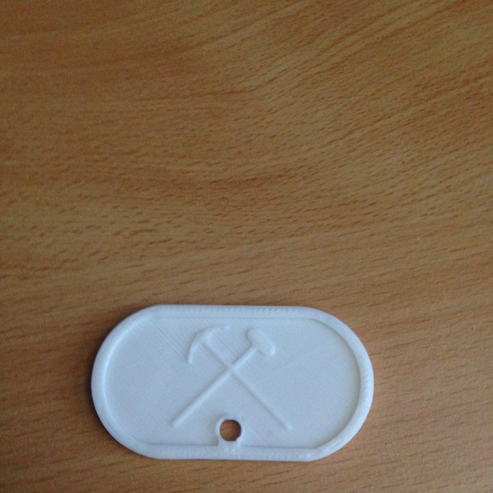 3D Printable DnD Electrum Coin by Benjamin Briggs