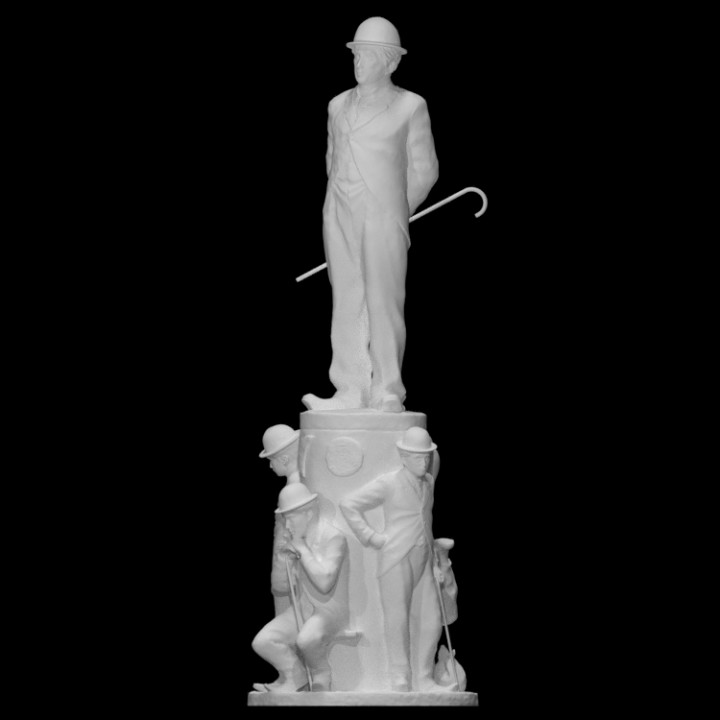 3D Printable Memorial by Scan The World