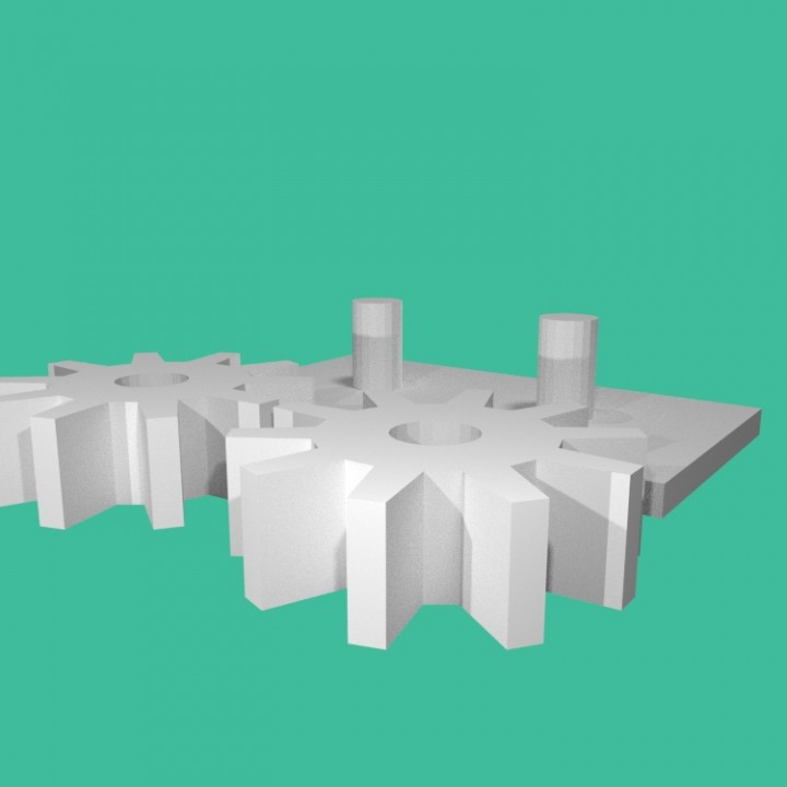 3D Printable Gears by Paul C