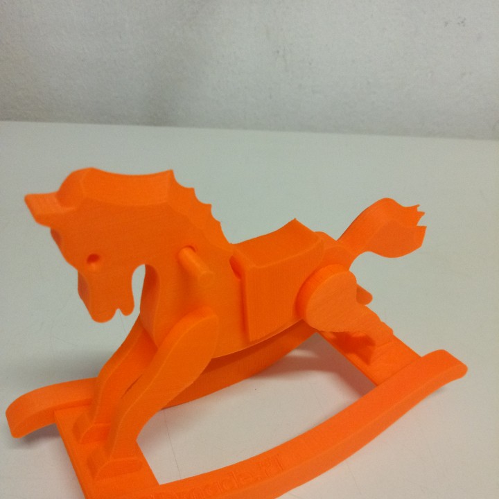 3D Printable rocking horse by joão Ferreira