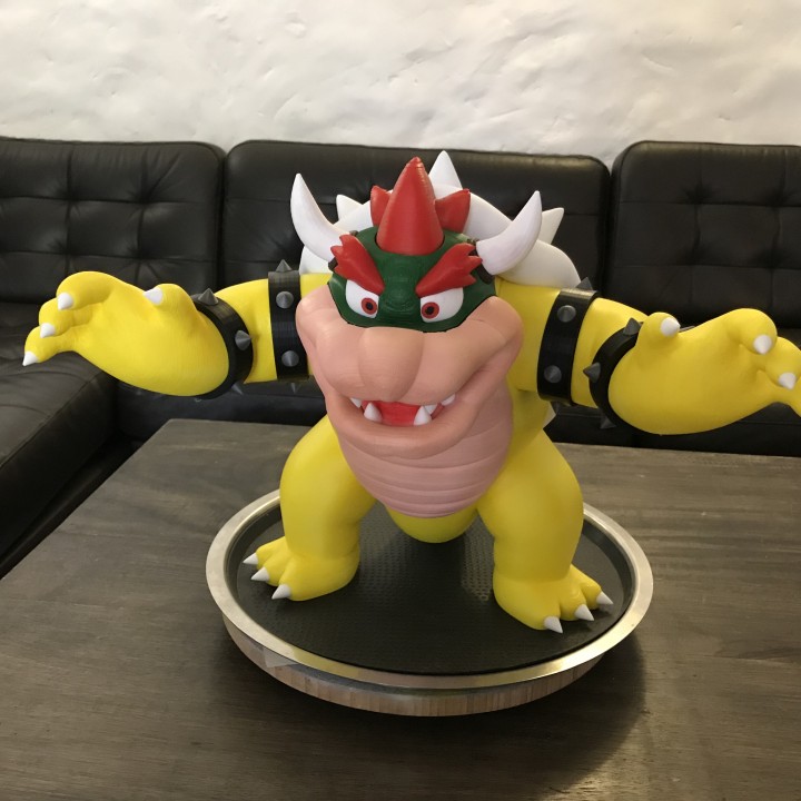 3D Print of Bowser from Mario games - Multi-color by Snoop827