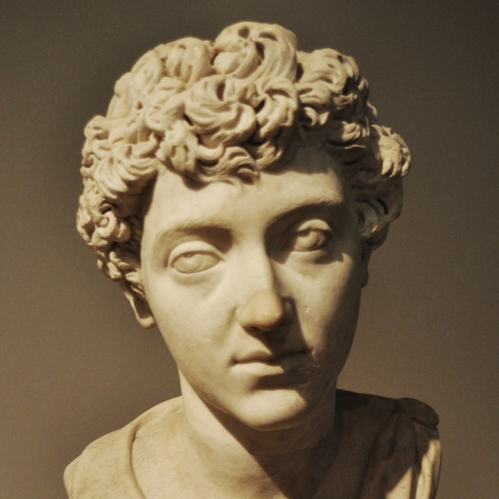 3D Printable Marcus Aurelius as successor to the throne by Scan The World