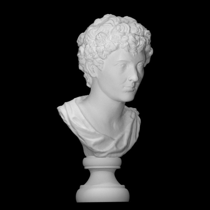3D Printable Marcus Aurelius as successor to the throne by Scan The World