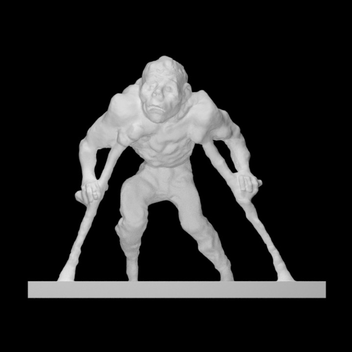 3D Printable Hunchback by Scan The World