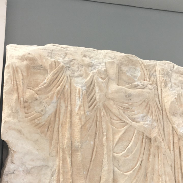 3D Printable Parthenon Frieze _ South XXXVII, 102-107 by Scan The World