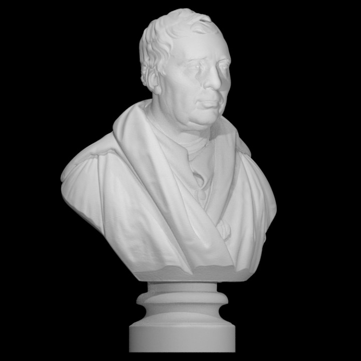 3D Printable Alexander Munro Secundus by Anatomical Museum