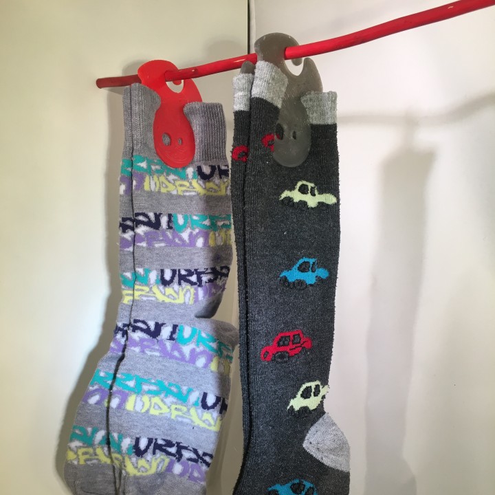 3D Printable Soktopus - 3D printable socks holder for all the washing ...