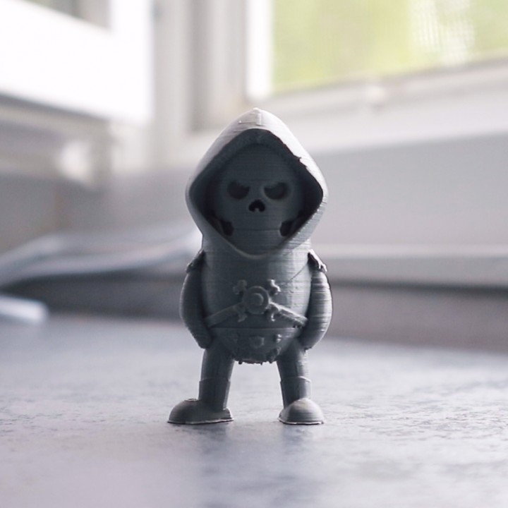 3D Printable Mini Skeletor - Masters of the Universe by Wekster