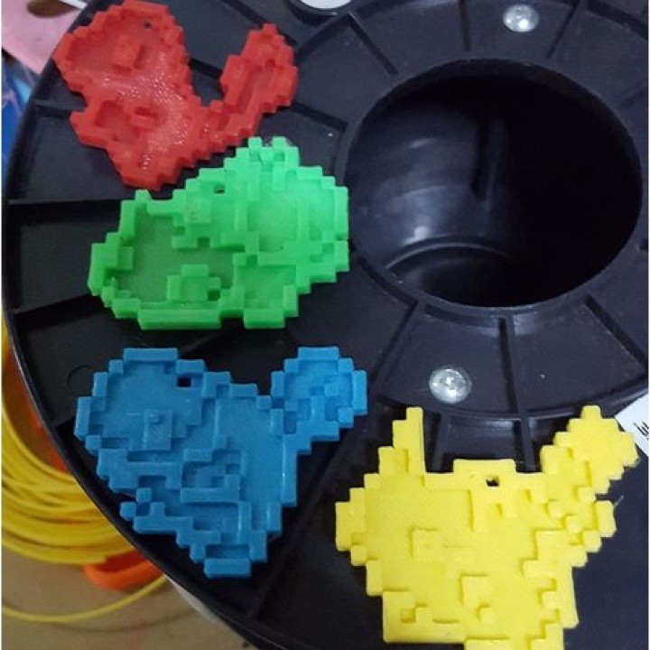 3D Printable Pokemon Pixel by A.Díaz