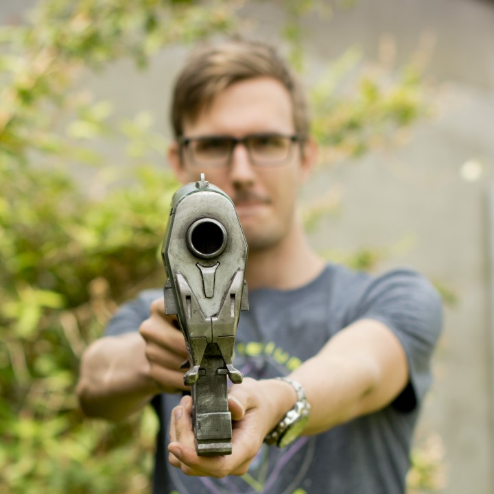 3D Printable Enforcer (Unreal Tournament) by Bart van der Westerlaken