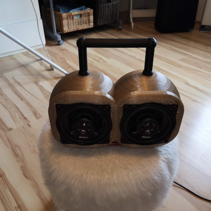 3D Printable Bluetooth radio by Markus