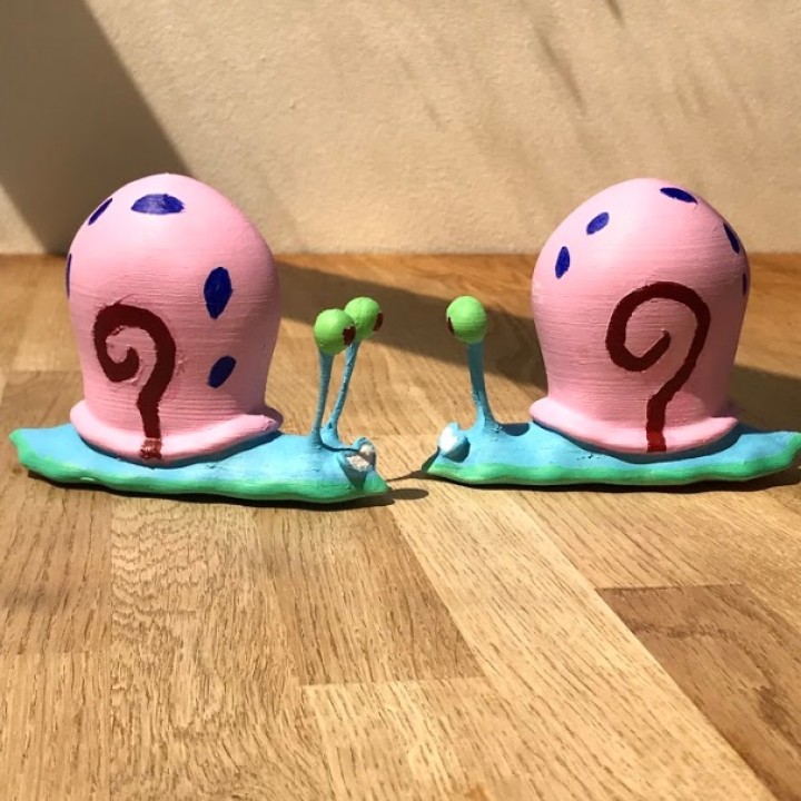 3D Printable Gary The Snail by Joy Hungwe