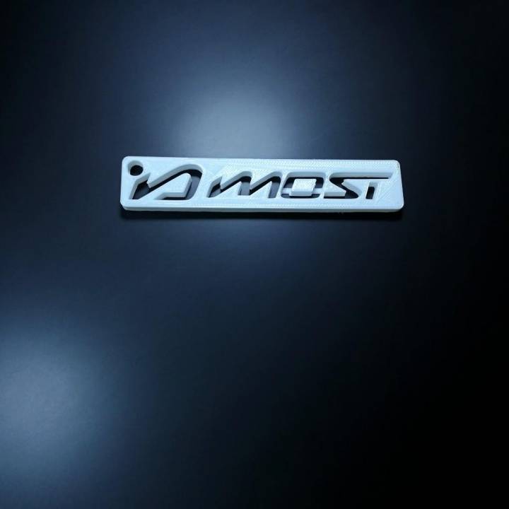 3D Printable Logo Most by Godefroy Valentin