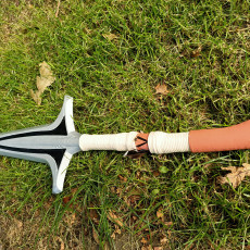 3D Printable Assassin's Creed Odyssey Snake Handle Sword by Tanya Wiesner