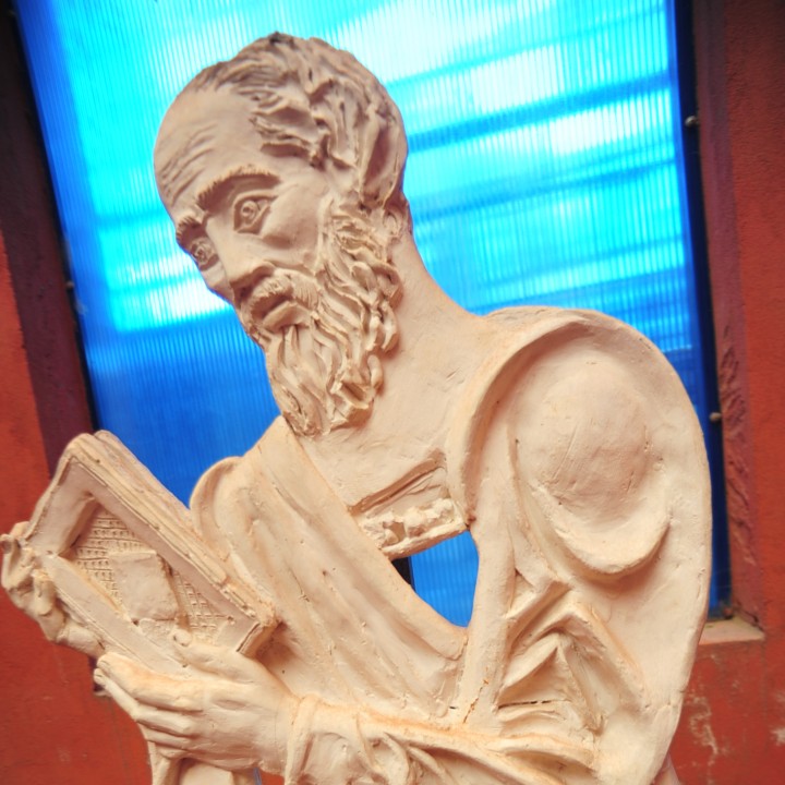 3D Printable Relief bust by Scan The World