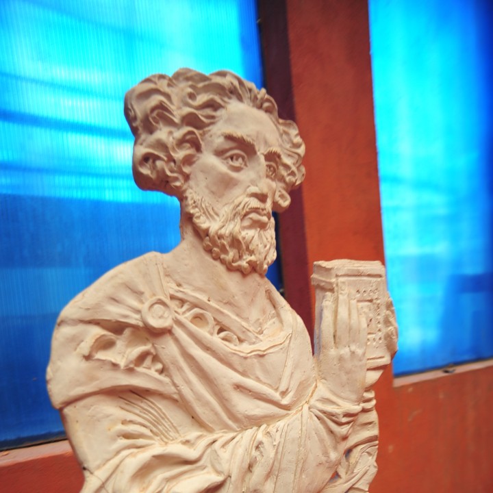 3D Printable Relief bust by Scan The World