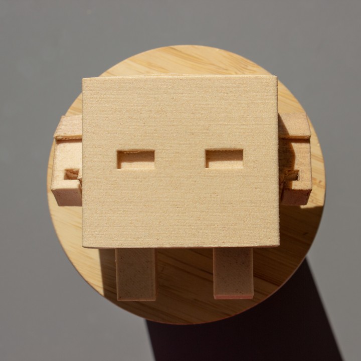 3D Printable CardBoard Robot - Fold Out Print In Place Robot! by Harry ...