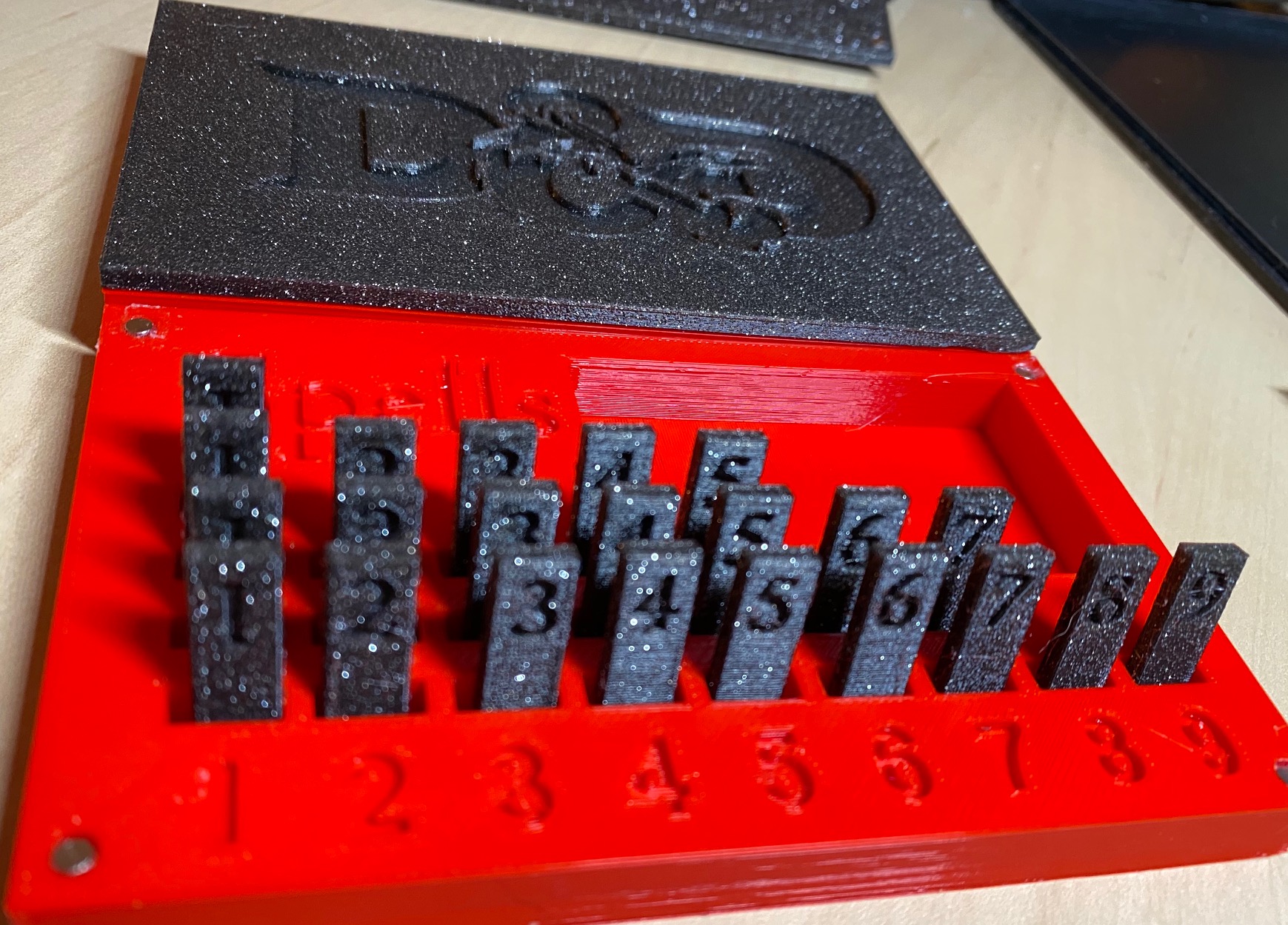 3D Printable Spell Tracker for Dungeons and Dragons by William E Remig