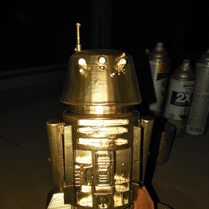 3D Printable STAR WARS R5-J2 DROID by SHOLM JARBOE