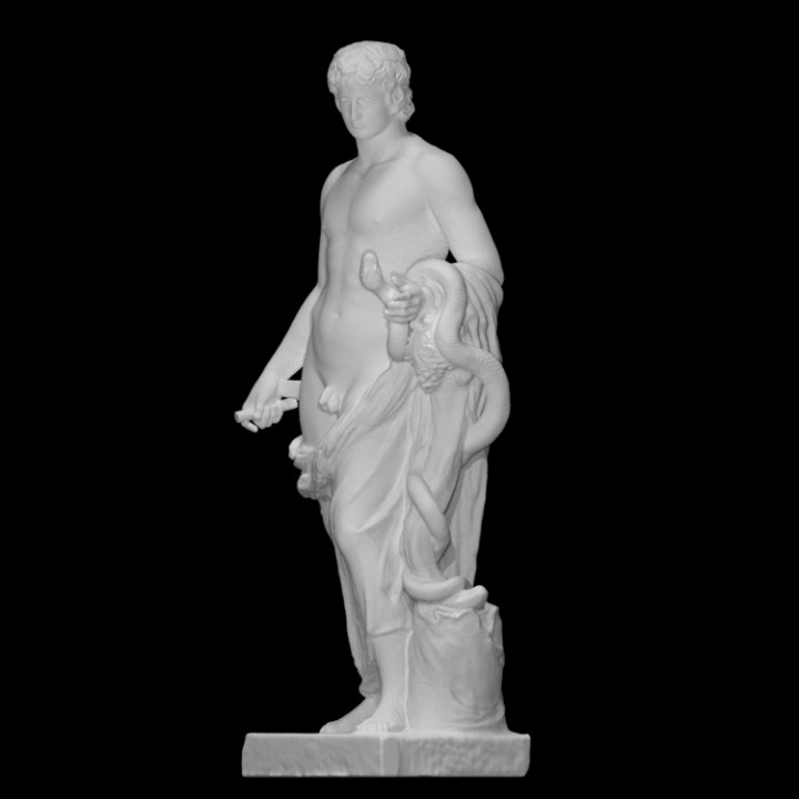 3D Printable Colossal statue of Antinous by Scan The World