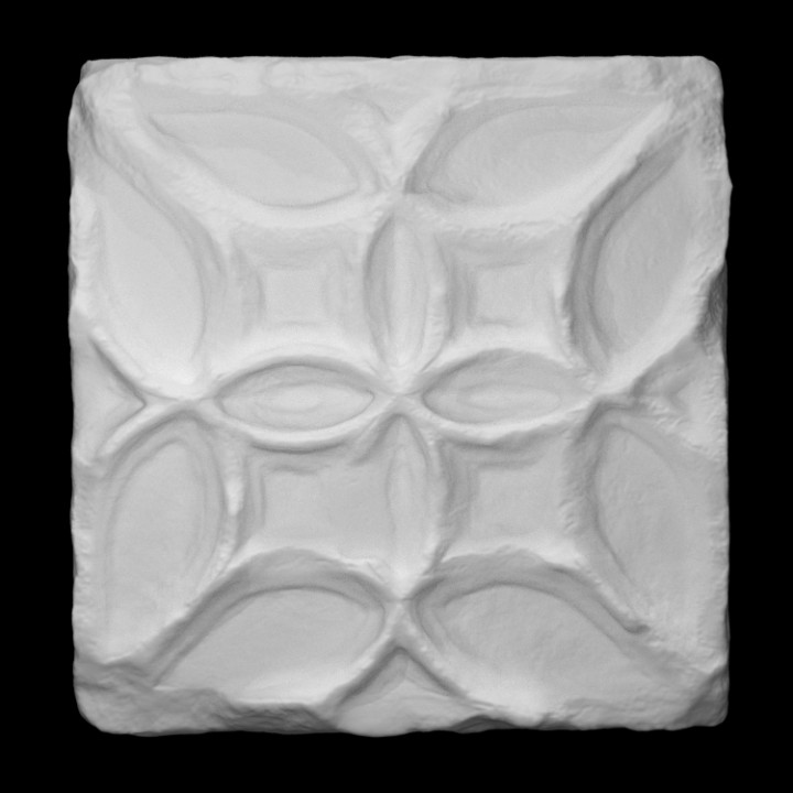 3D Printable Decorative relief by Scan The World
