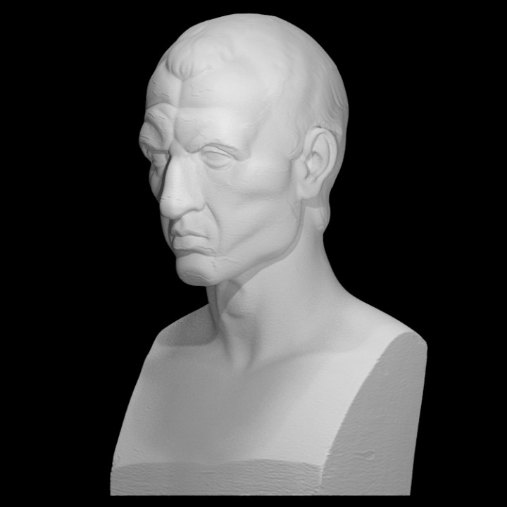3D Printable Julius Caesar by Anatomical Museum