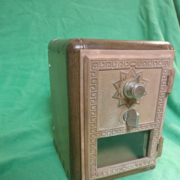3D Printable Vintage Post Office Box Bank by Tannyn