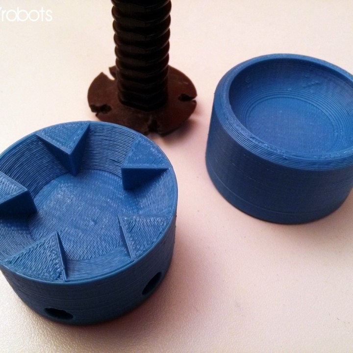 3D Printable Dishwasher feet riser by Carlo Franciscone