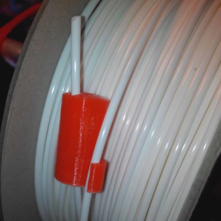 3D Printable Filament filter and spool clip by Neon22