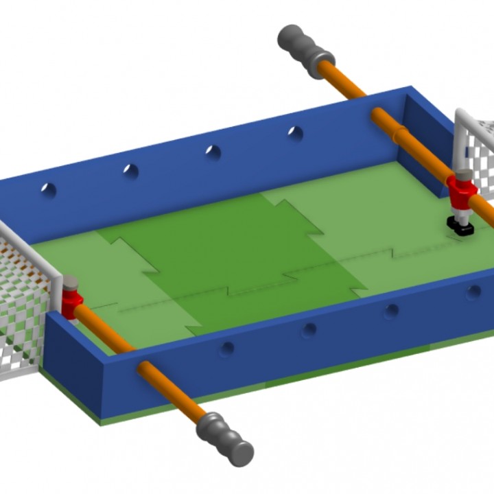 3D Printable Minifootball by florian bommier