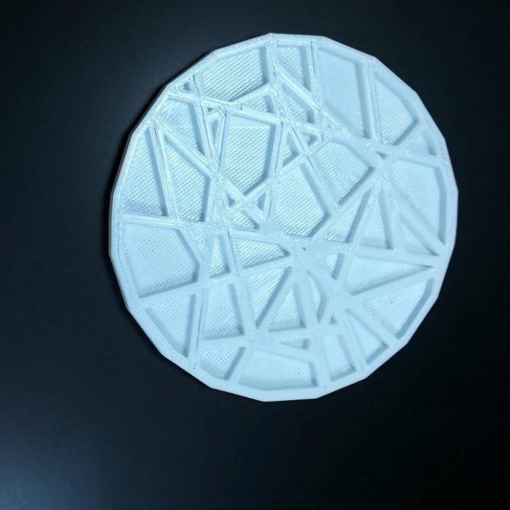 3D Printable Coasters v1 by Josh Phillips