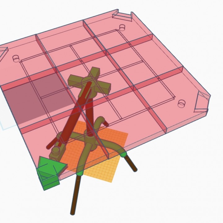 3D Printable Picnic Modular Table #Tinkerfun by jorge bes
