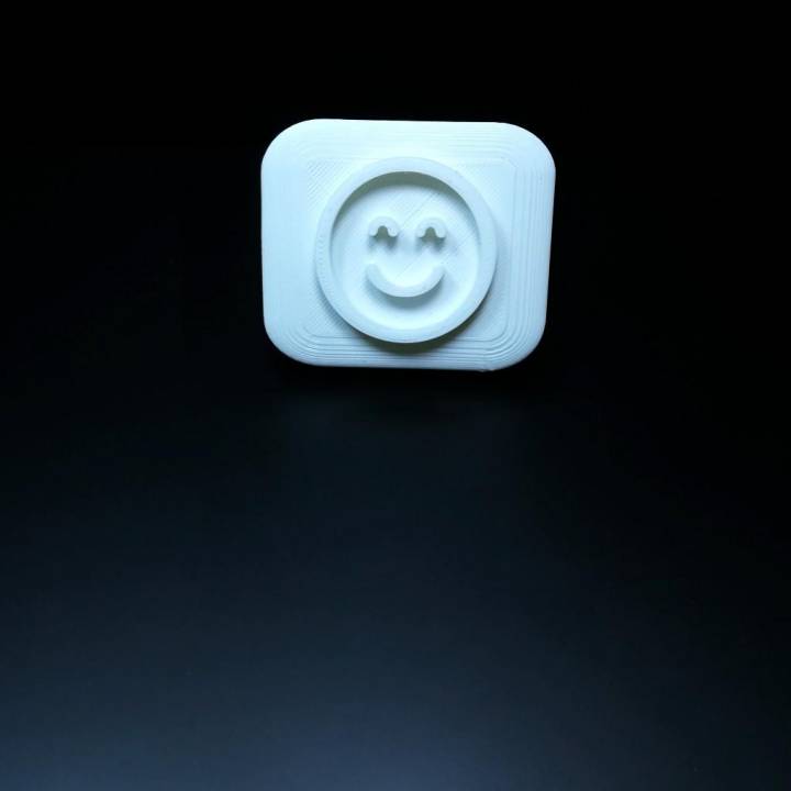 3D Printable Smile Stamp by Matthew Kaye