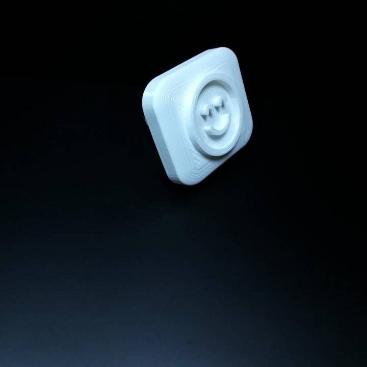 3D Printable Smile Stamp by Matthew Kaye